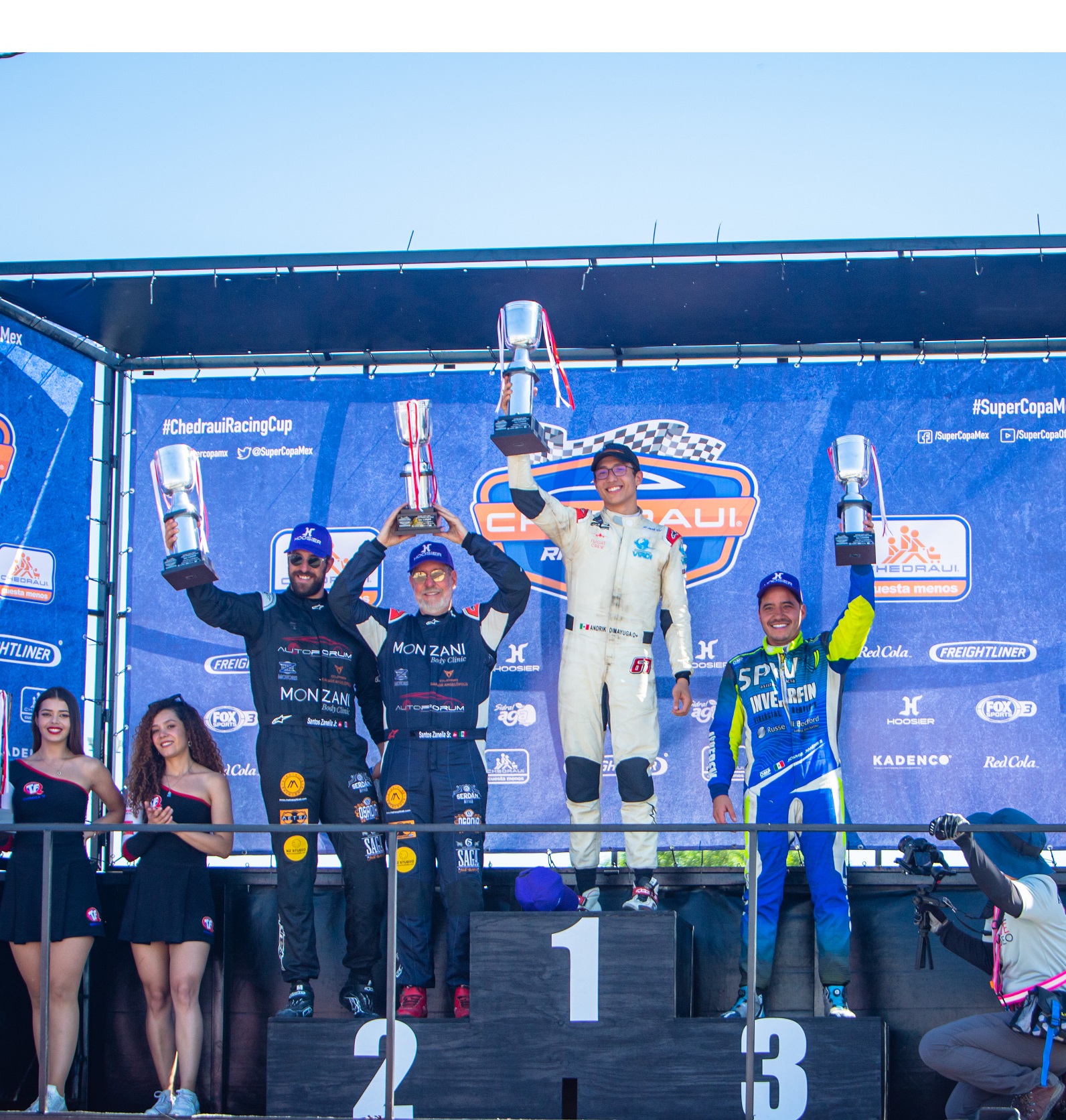 Andrik Dimayuga obtiene su primera victoria en Súper Copa - Desde Puebla