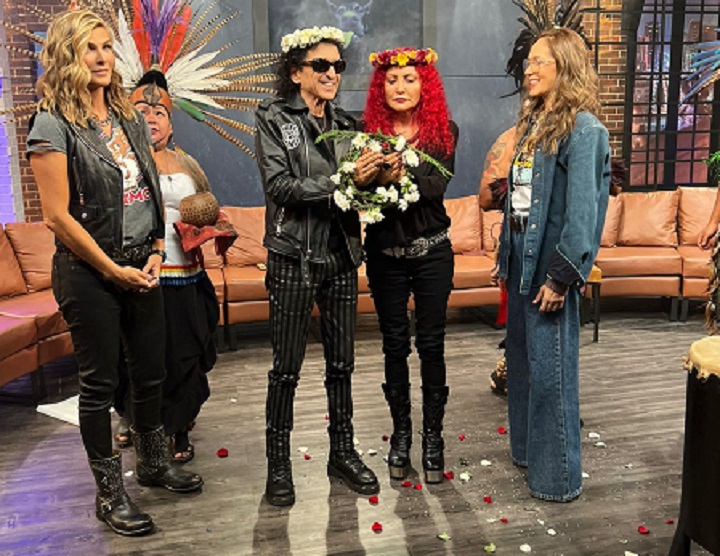Chela y Alex Lora en el programa “Montse & Joe” renovaron sus votos ...