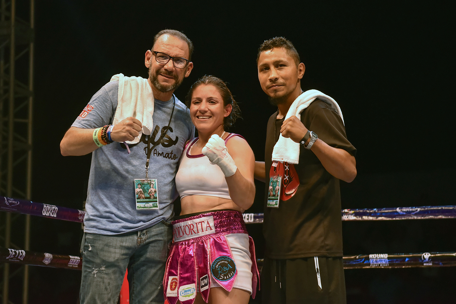 “Polvorita” Salinas incursionó en el mundo del boxeo para bajar de peso ...