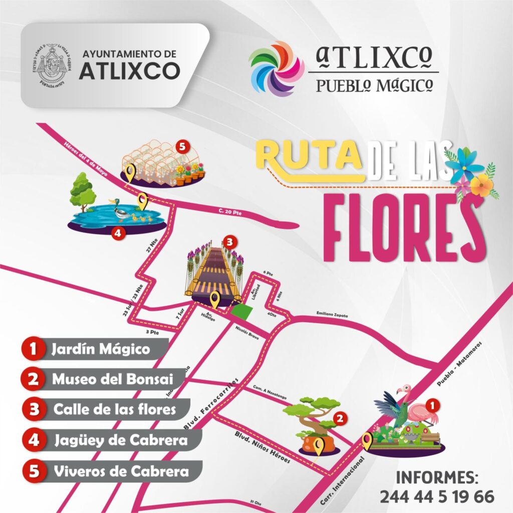 Conoce la magia de Atlixco y sus rutas turísticas - Desde Puebla