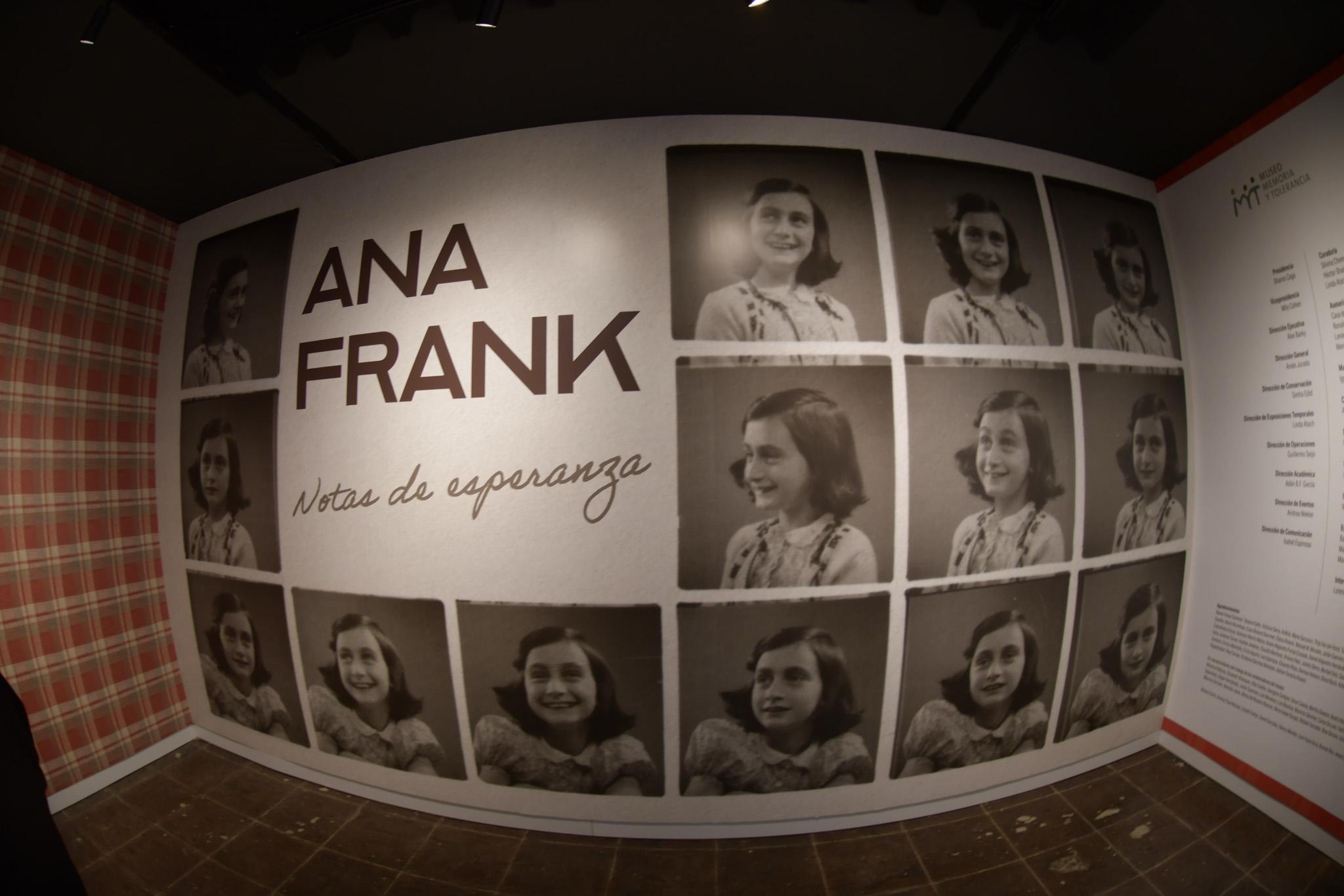 La exposición "Ana Frank: Notas de Esperanza", un testimonio de ...