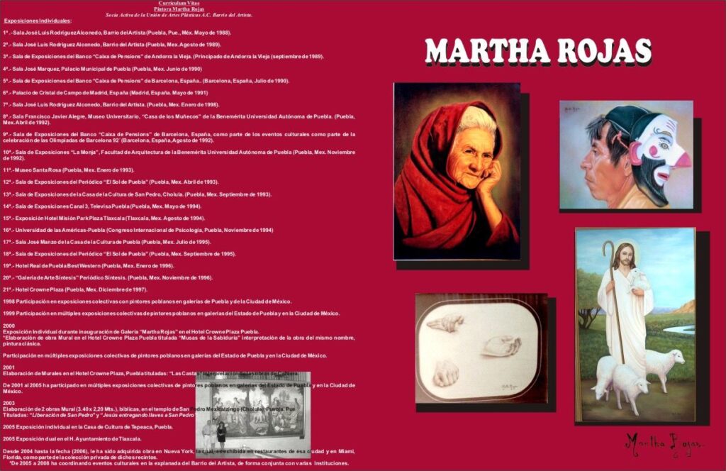 La pintora poblana Martha Rojas sufre maltrato ¡de su propia comunidad ...